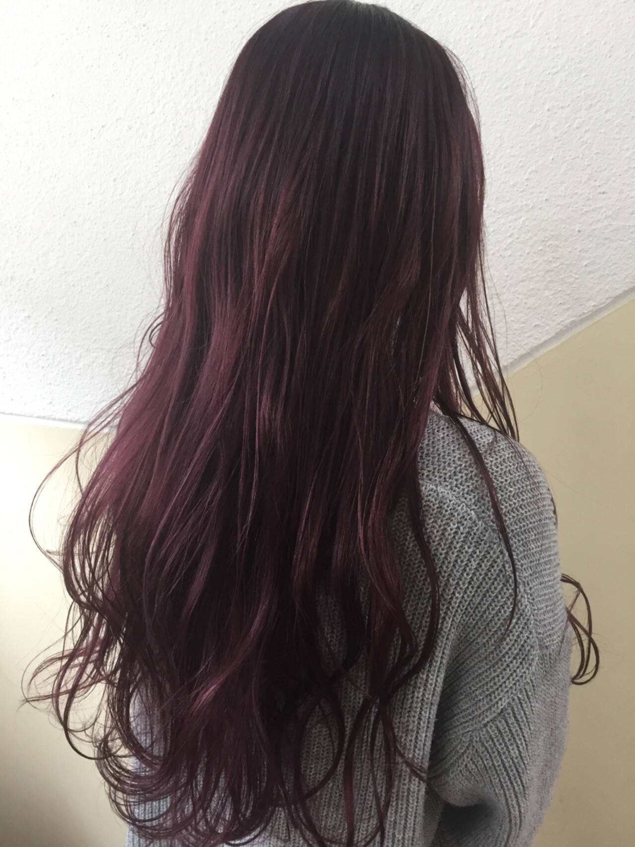 ナチュラル グラデーションカラー ラベンダー ロング×Ticro hair×大石 卓×254197【HAIR】