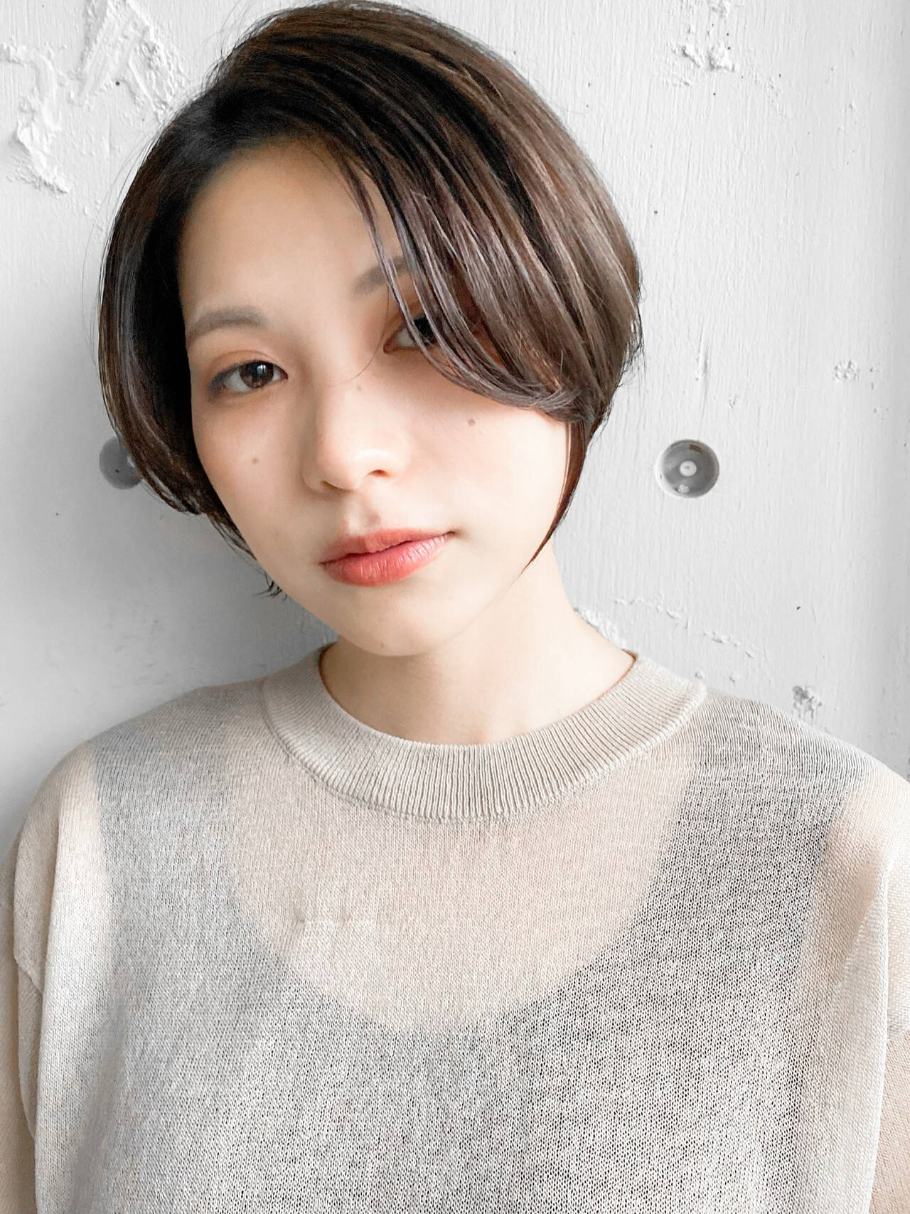 ナチュラル インナーカラー 極細ハイライト 丸顔×dydi表参道×佐々木 宗徳×693570【HAIR】