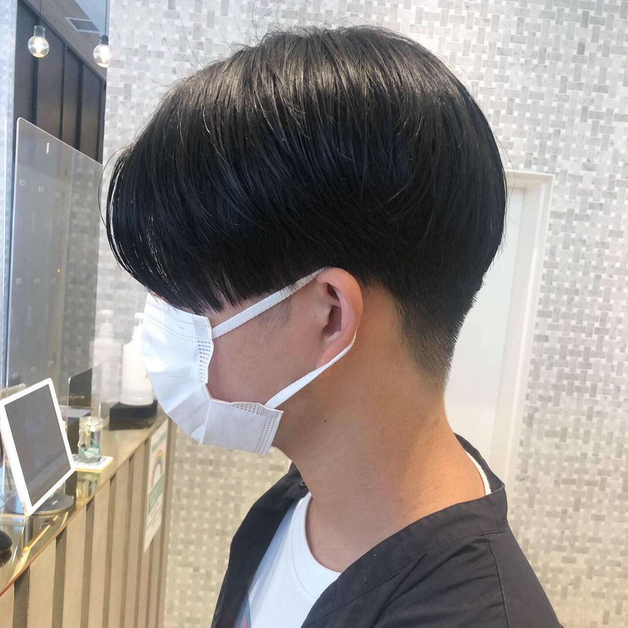 メンズヘア ショート 韓国ヘア メンズ×MINX RICCa 表参道×橋口 建太×678105【HAIR】